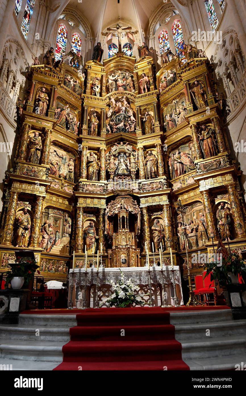 Santa Maria de Burgos cathedral (gothic, renaissance and baroque, 13 ...