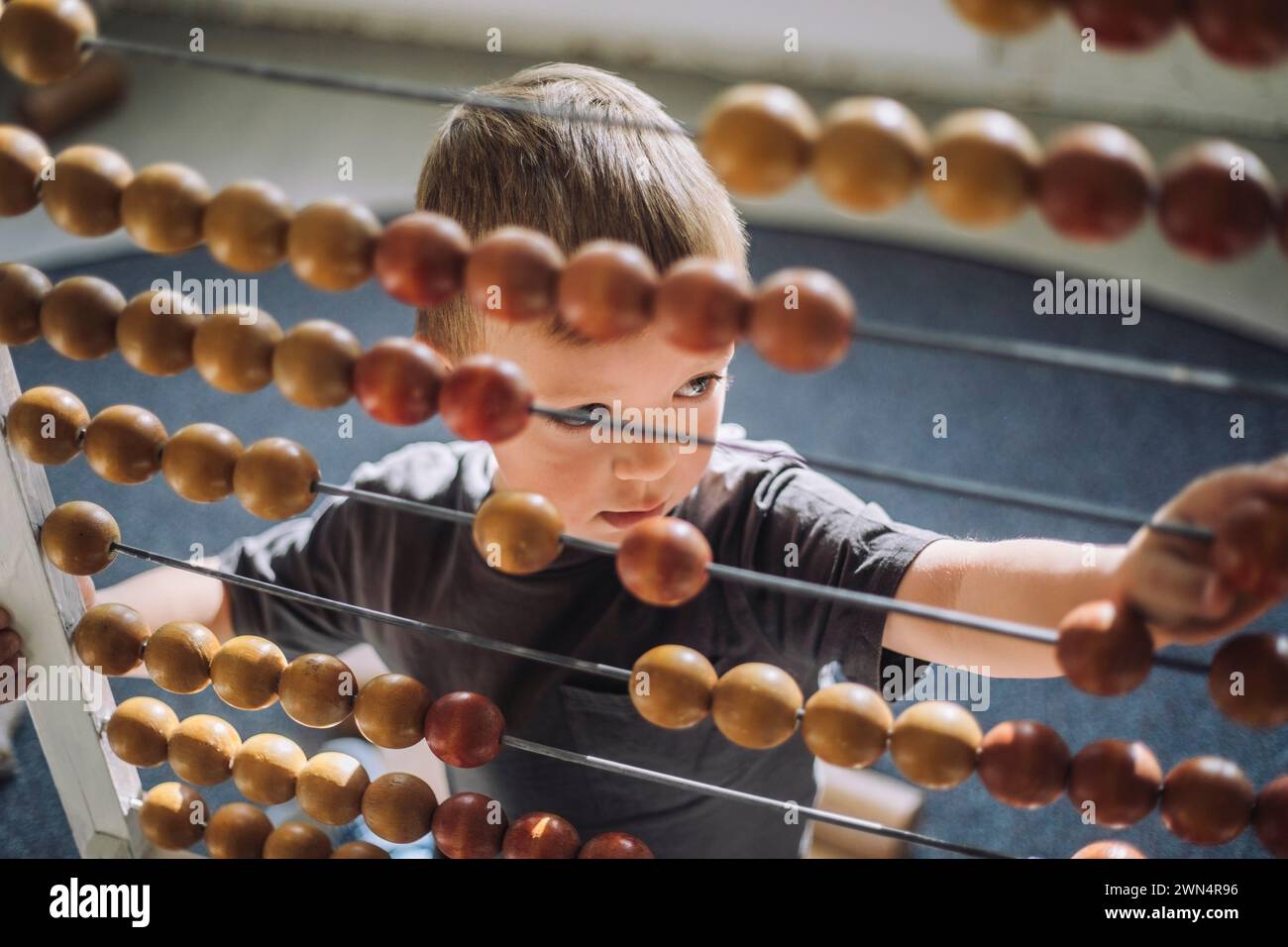 Children counting classroom hi-res stock photography and images - Alamy