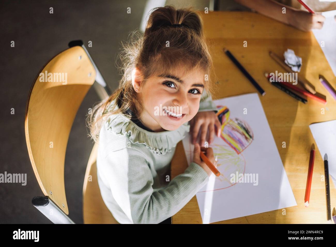 Nursery classroom drawing hi-res stock photography and images - Alamy