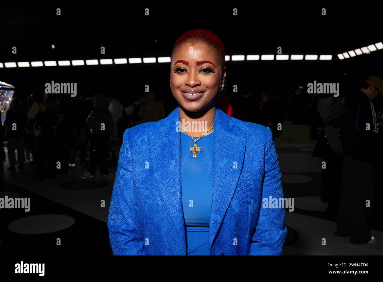 Tierra Whack attends the Off-White Fall/Winter 2024-2025 ready-to-wear ...