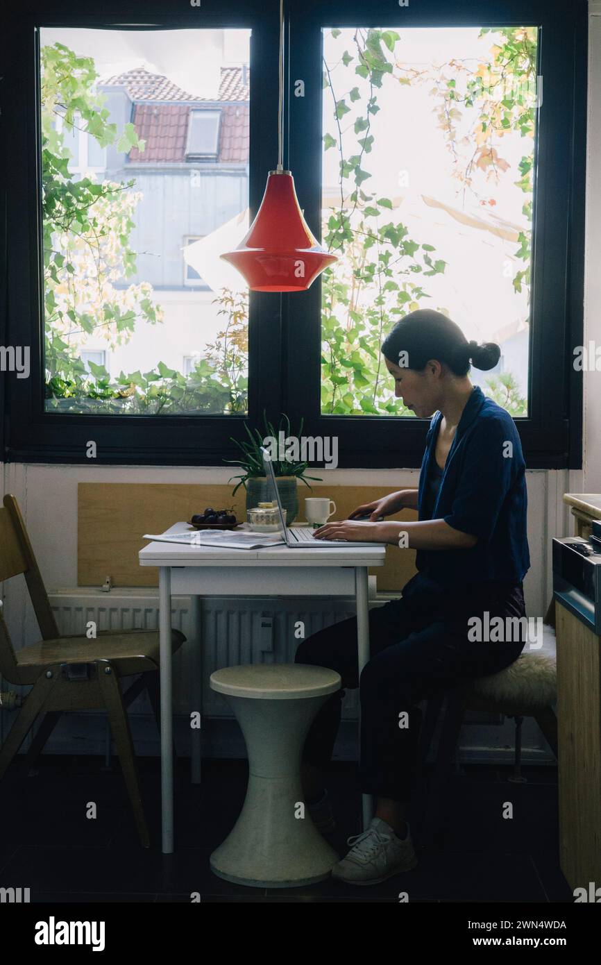 Indian architect using laptop hi-res stock photography and images - Alamy