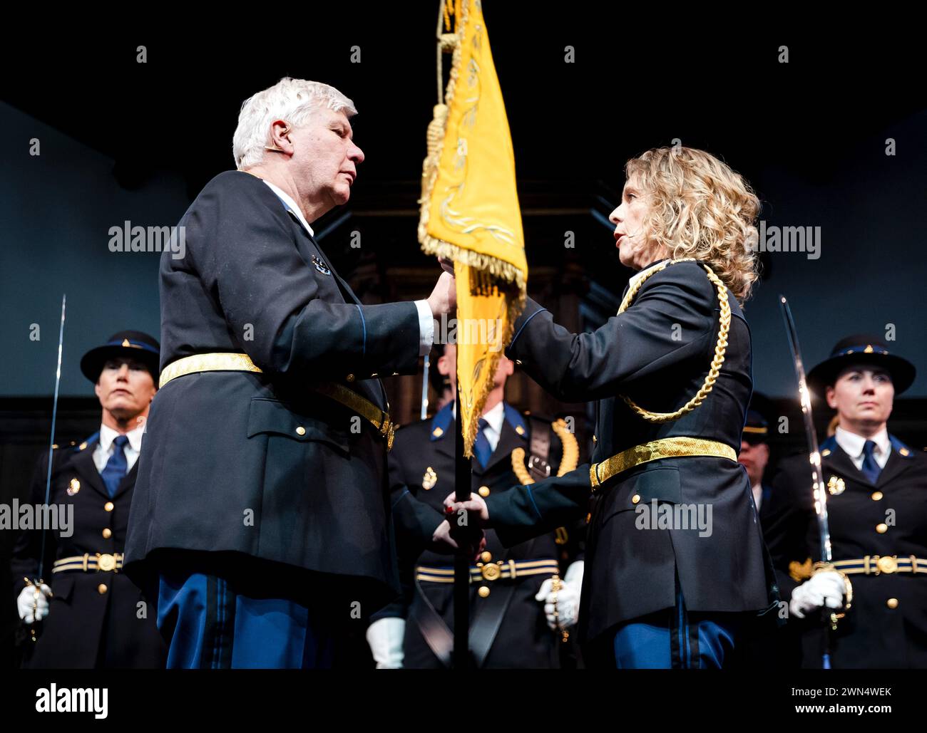 THE HAGUE - Janny Knol is installed as chief of police in the Nieuwe ...
