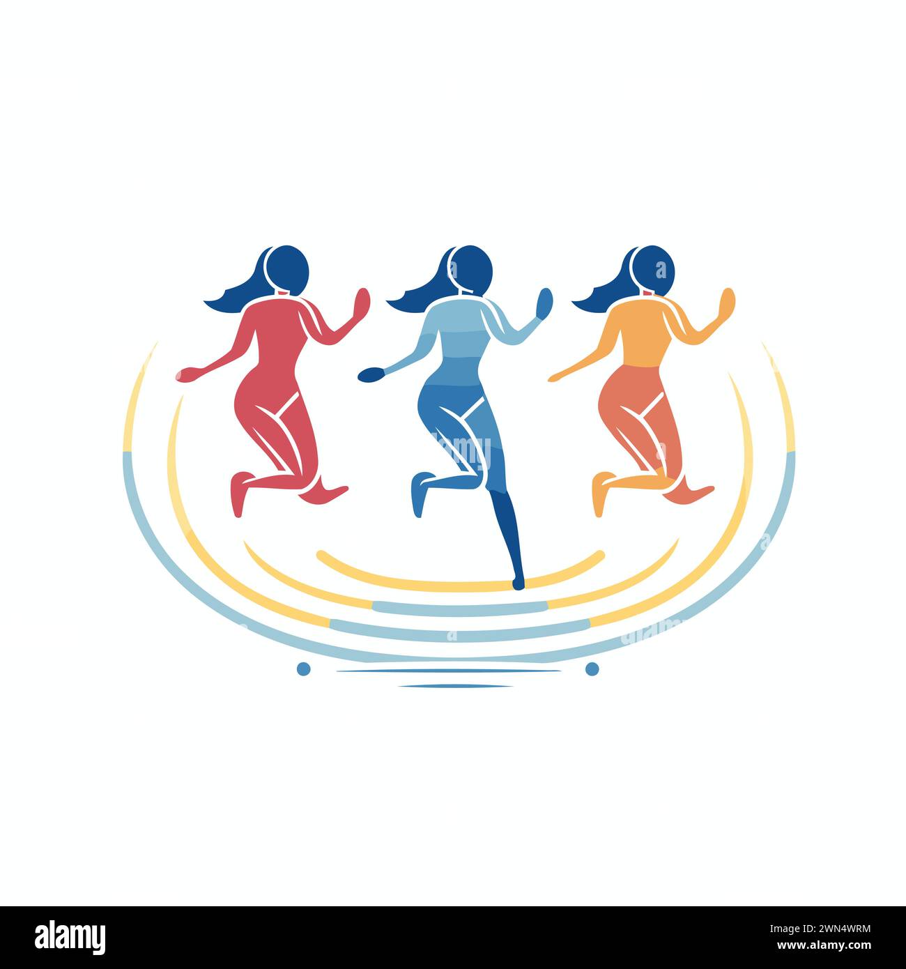 Running in a circle hi-res stock photography and images - Alamy