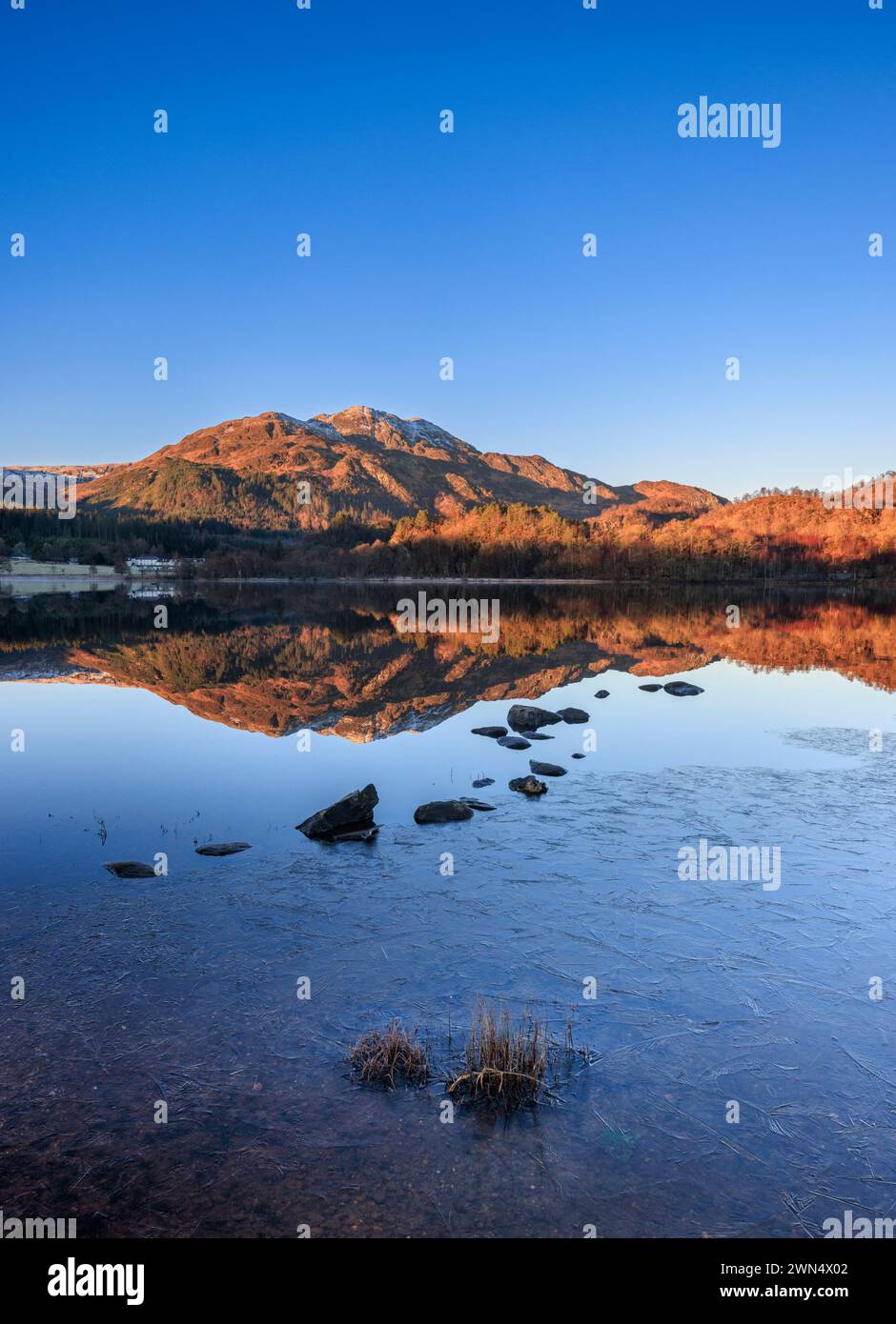 Loch achray winter hi-res stock photography and images - Alamy