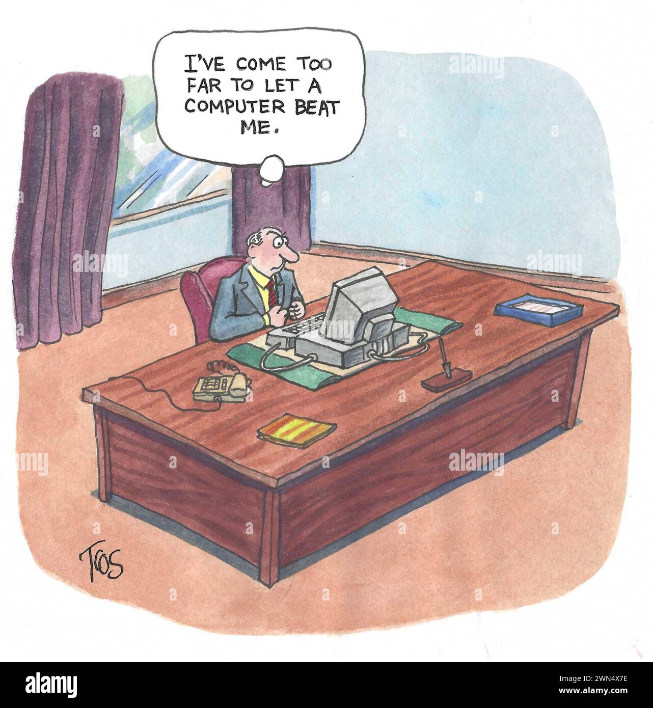 Work as a programmer Cut Out Stock Images & Pictures - Alamy