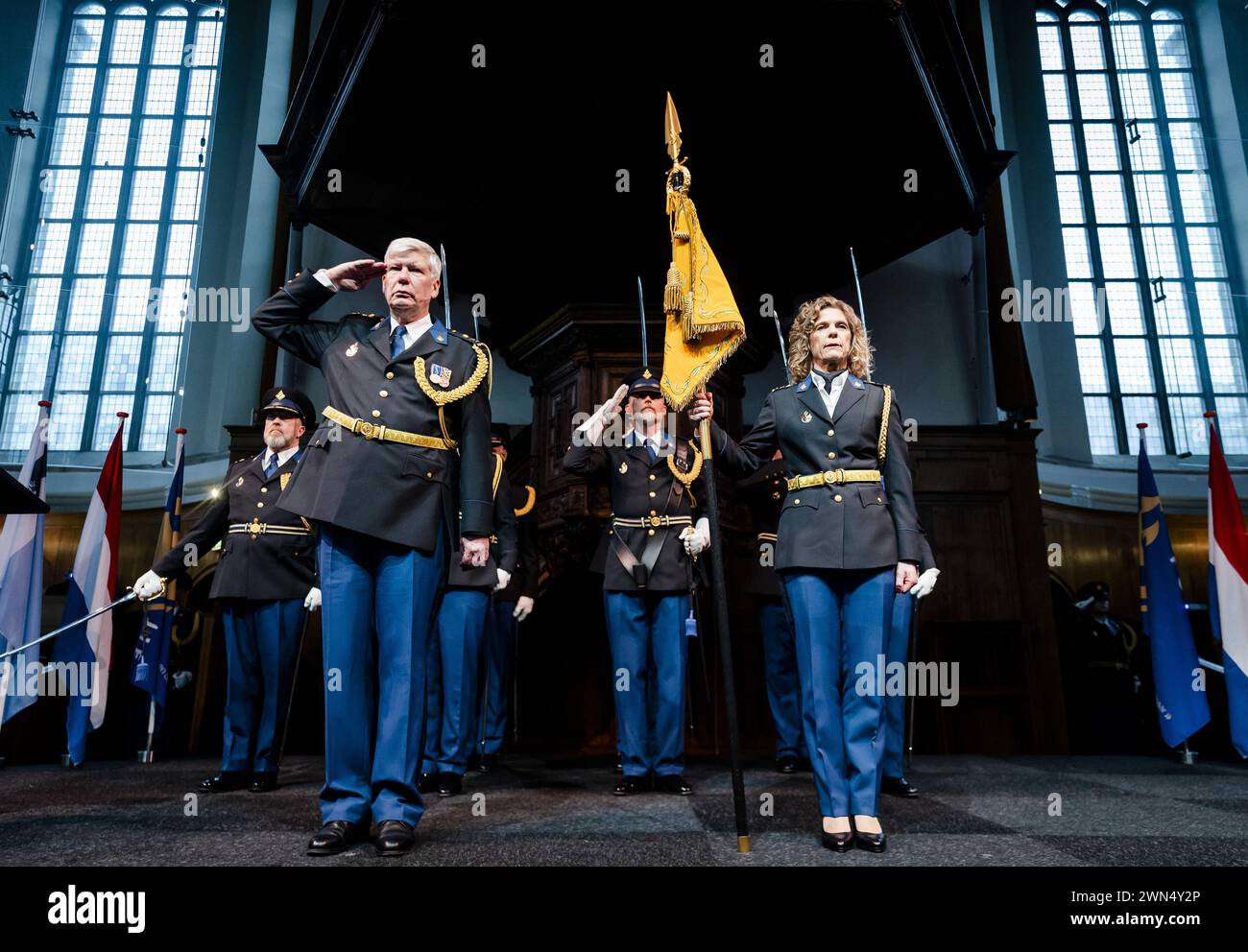 THE HAGUE - Janny Knol is installed as chief of police in the Nieuwe ...