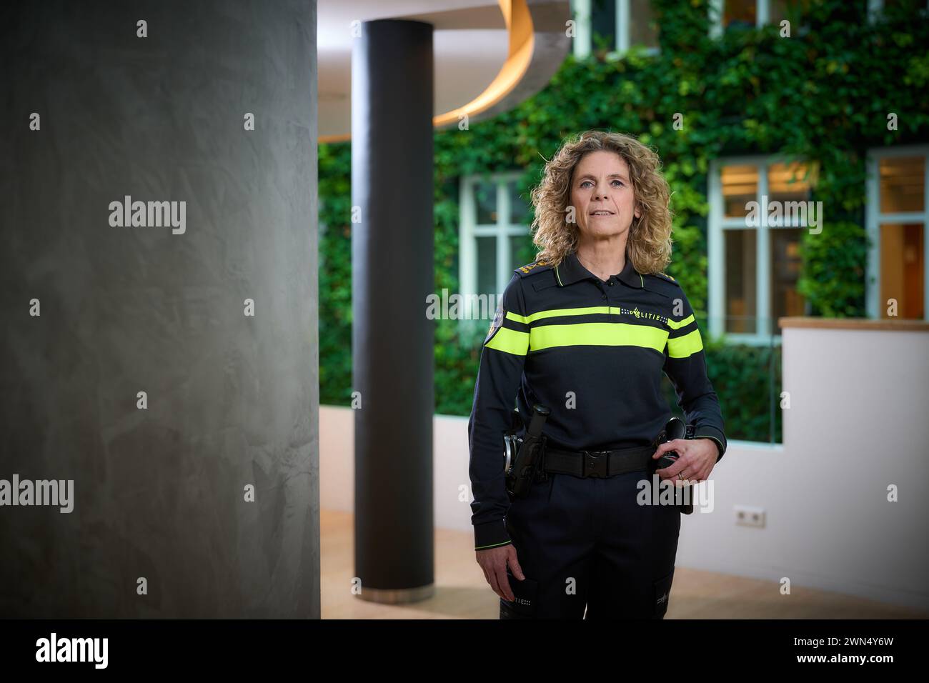 THE HAGUE - Portrait of Janny Knol, chief of police. ANP PHIL NIJHUIS ...