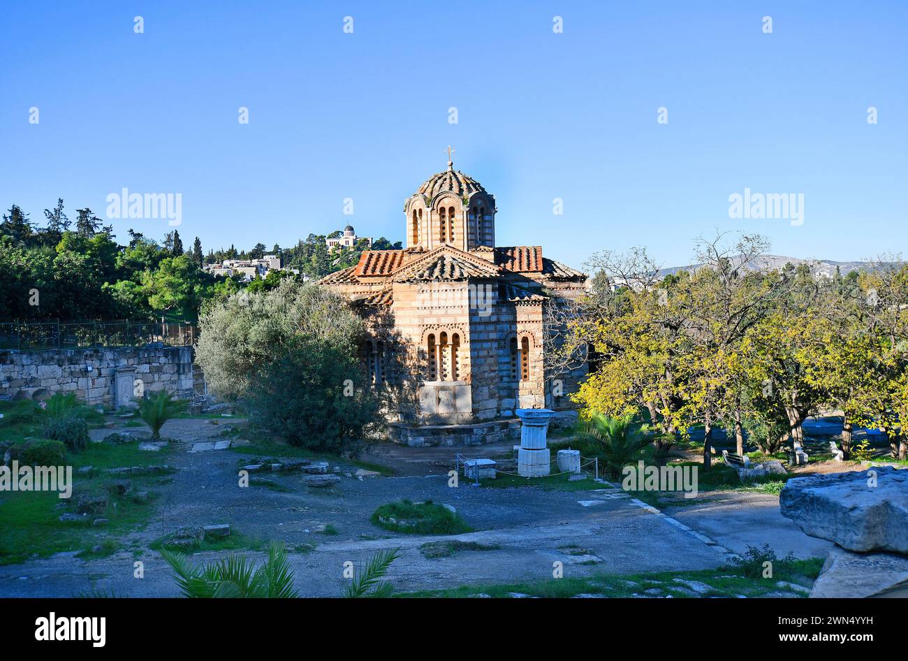 Athens, Greece - December19, 2023: Holy Church of the Holy Apostles of ...