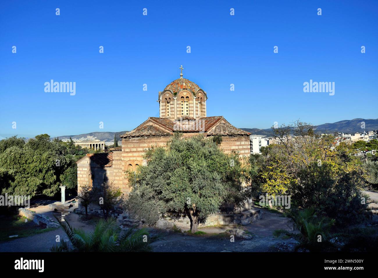 Athens, Greece - December19, 2023: Holy Church of the Holy Apostles of ...
