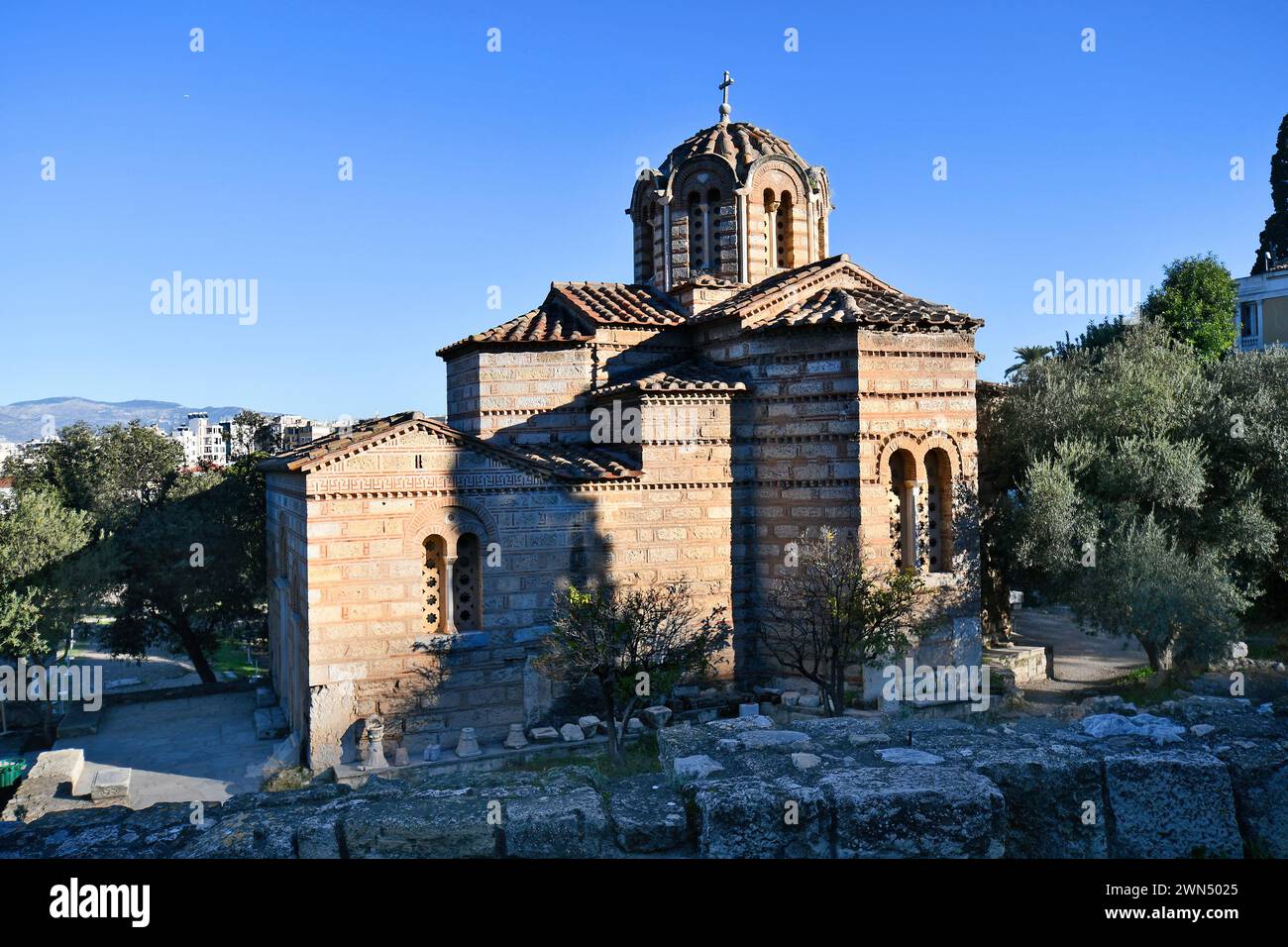 Athens, Greece - December19, 2023: Holy Church of the Holy Apostles of ...