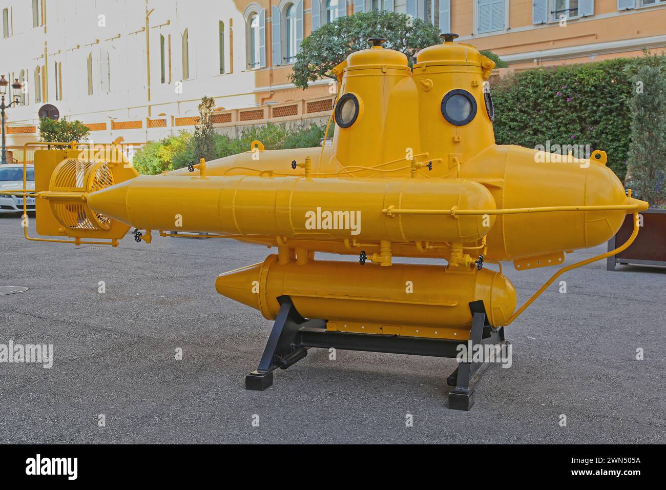 Monaco City, Monaco - January 18, 2012: Anorep Yellow Submarine ...