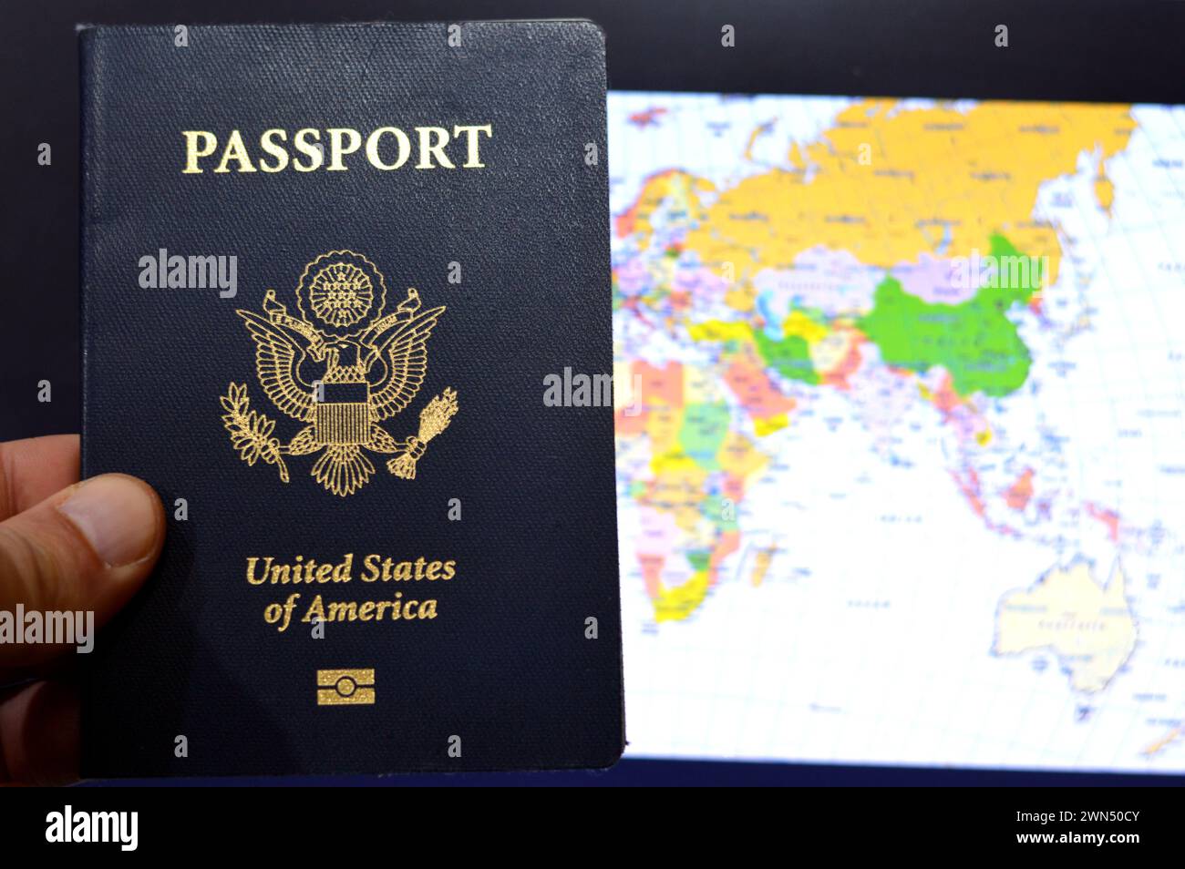 American passport hi-res stock photography and images - Alamy