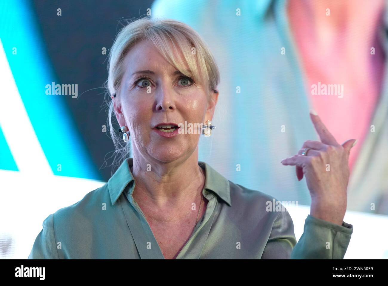 Donna-Maria Cullen, Executive Director of Tottenham Hotspur, speaks ...