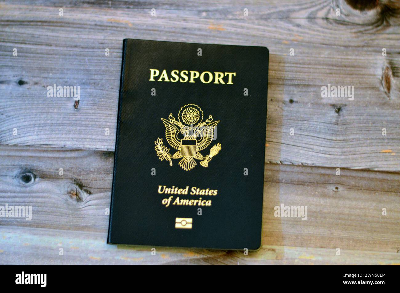 The United States of American passport, passports are issued to the ...