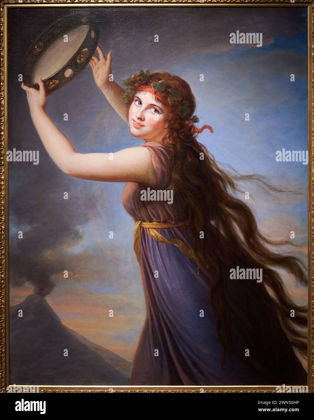 Lady Hamilton as a Bacchante, Hacia 1790-1792, Louise-Élisabeth Vigée ...