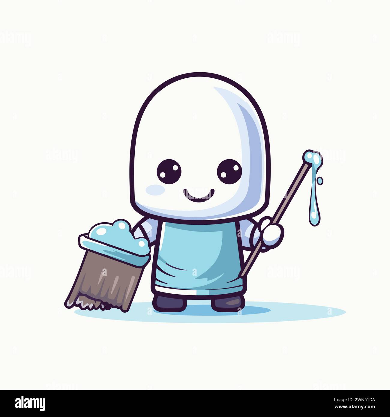 Cute cleaning Stock Vector Images - Alamy