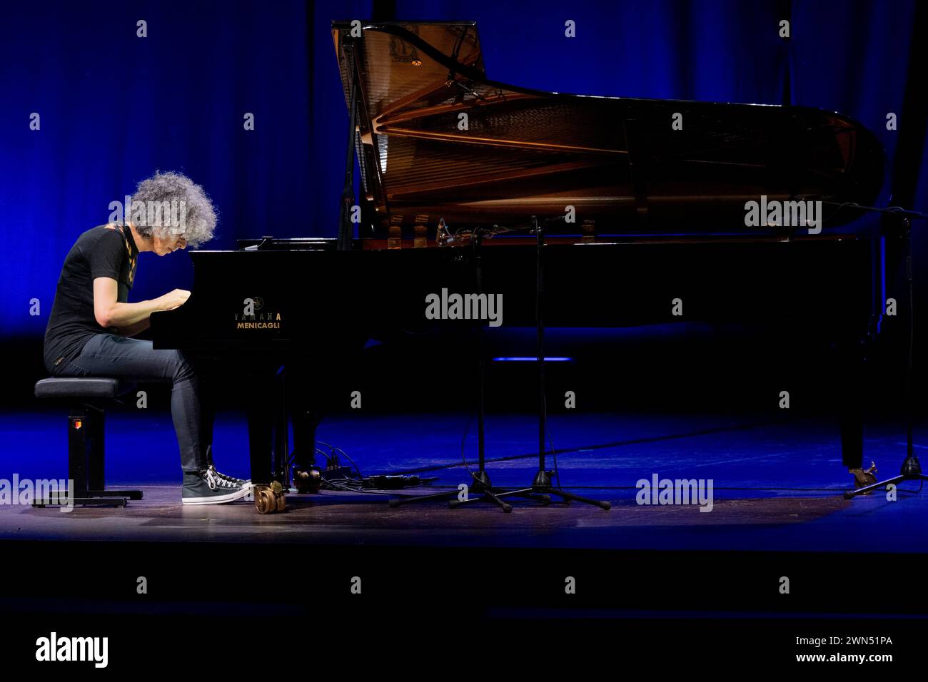 Italy 27 February 2024 Giovanni Allevi - piano solo tour 2024 - live at ...