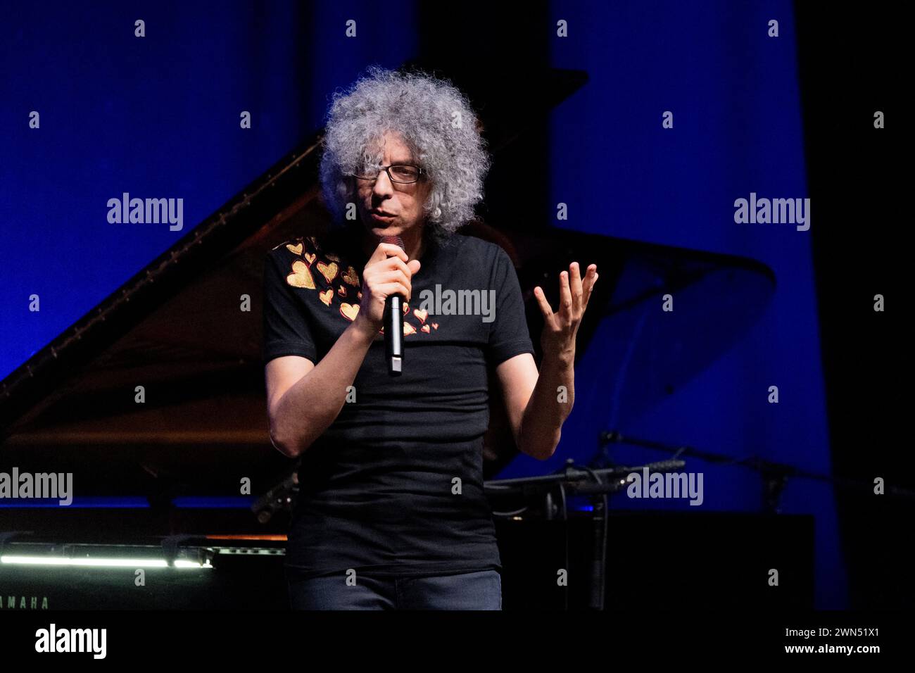 Italy 27 February 2024 Giovanni Allevi - piano solo tour 2024 - live at ...