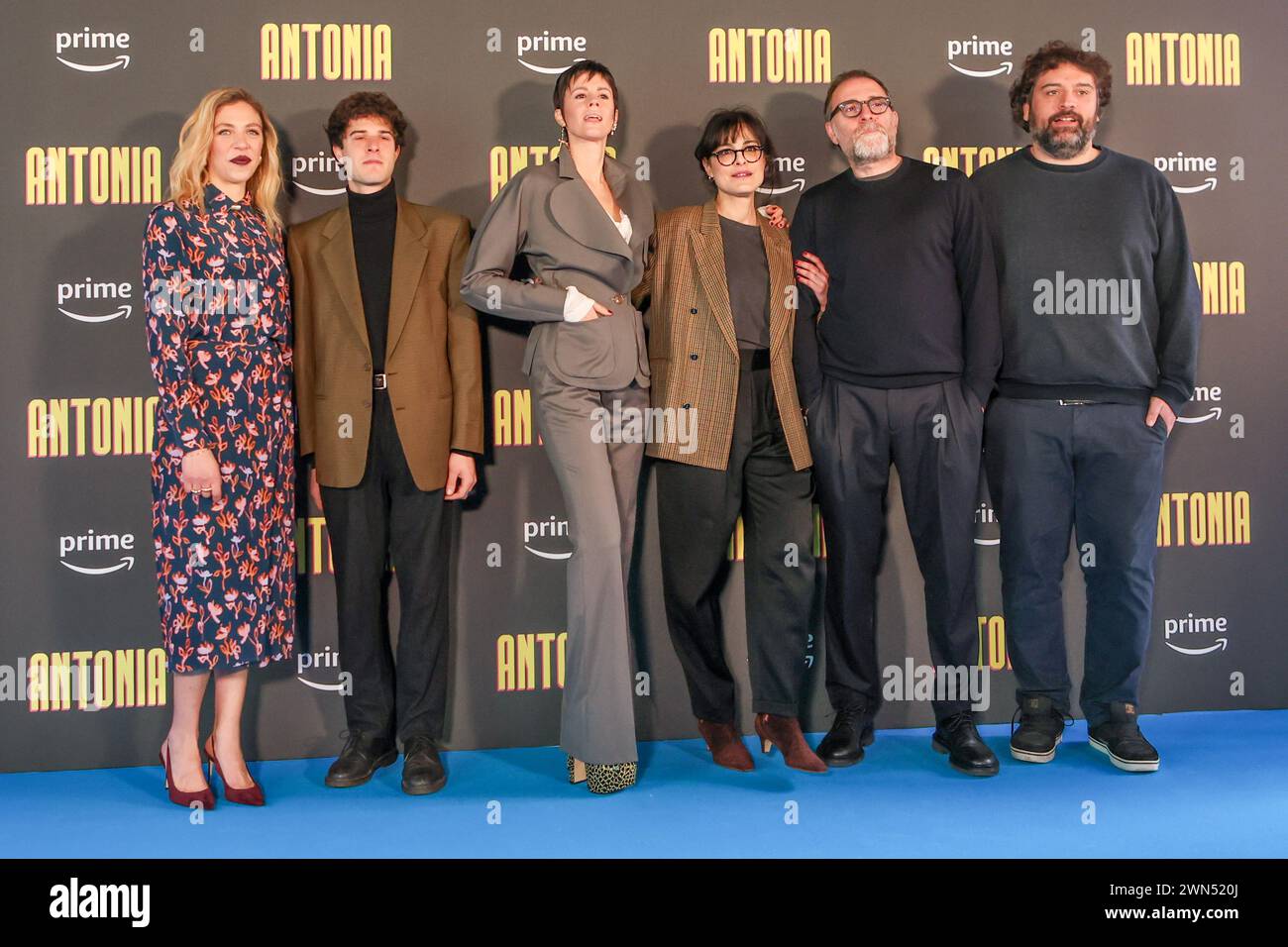 Italy. 29th Feb, 2024. Barbara Chichiarelli, Emanuele Linfatti, Chiara ...