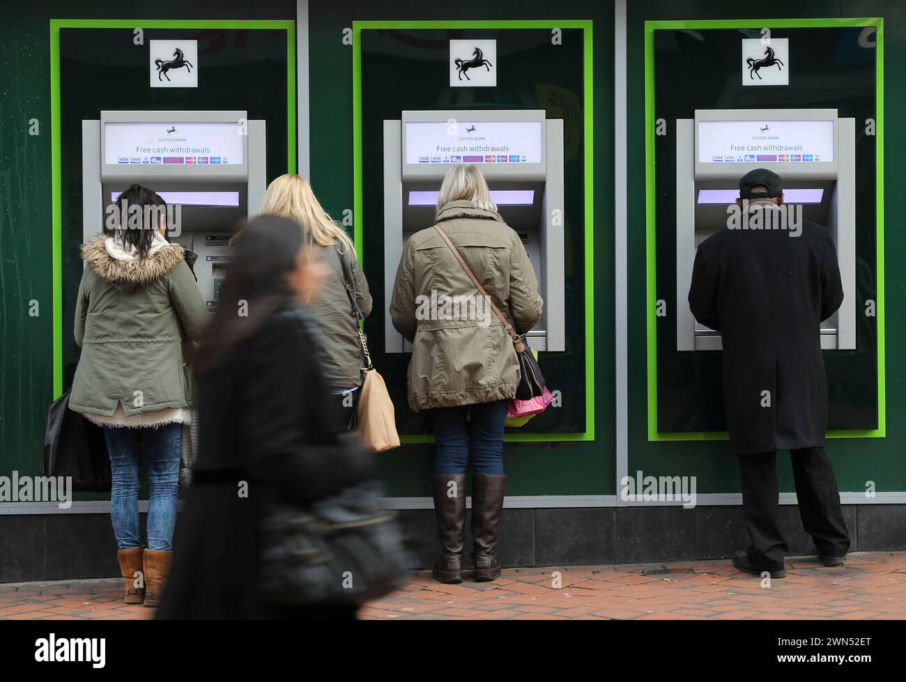 HSBC Bank branch, Derby Stock Photo - Alamy