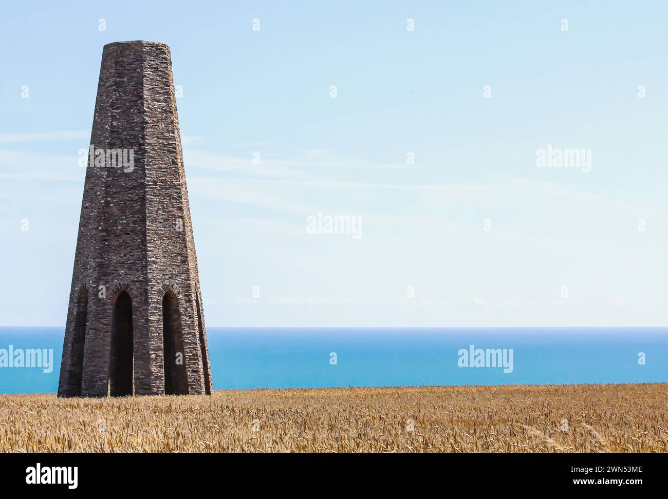 The Devon Daymark built 1864 a grade II listed tower, which reaches ...