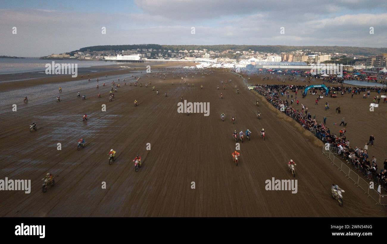 Weston beach race hi-res stock photography and images - Alamy