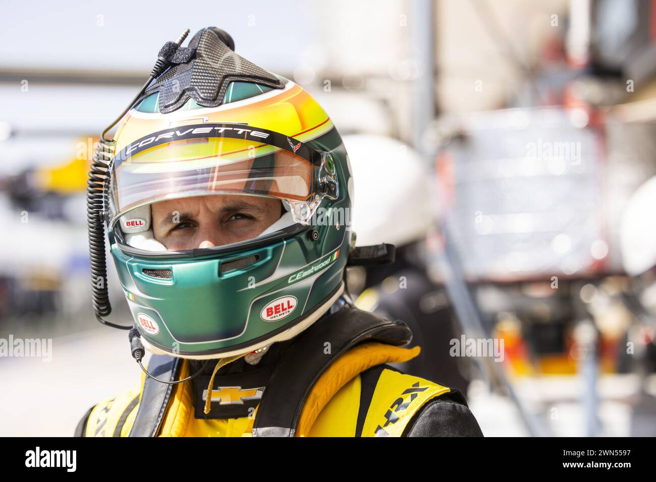EASTWOOD Charlie (irl), TF Sport, Corvette Z06 GT3.R, portrait during ...