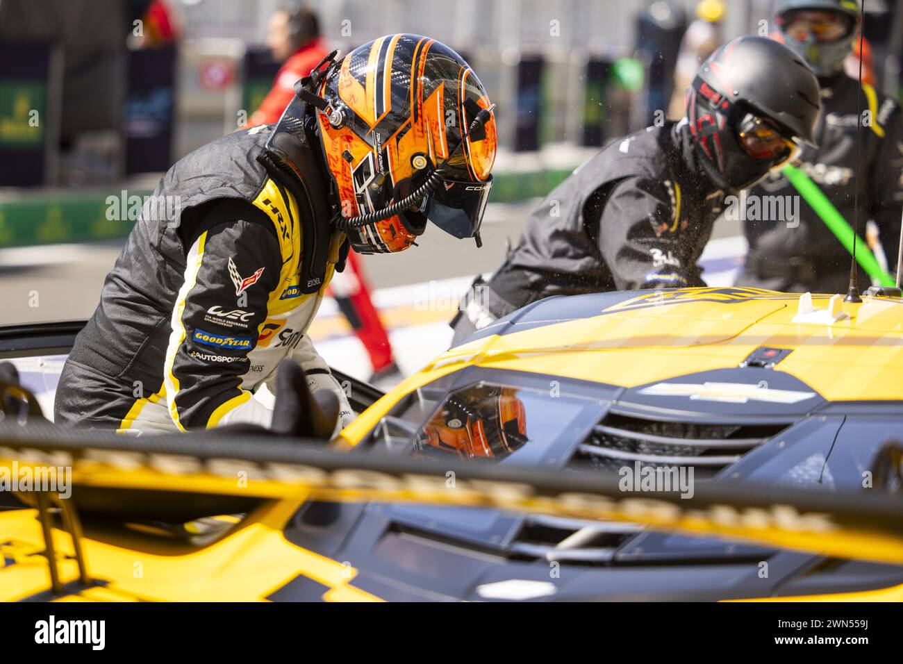 VAN ROMPUY Tom (bel), TF Sport, Corvette Z06 GT3.R, portrait during the ...
