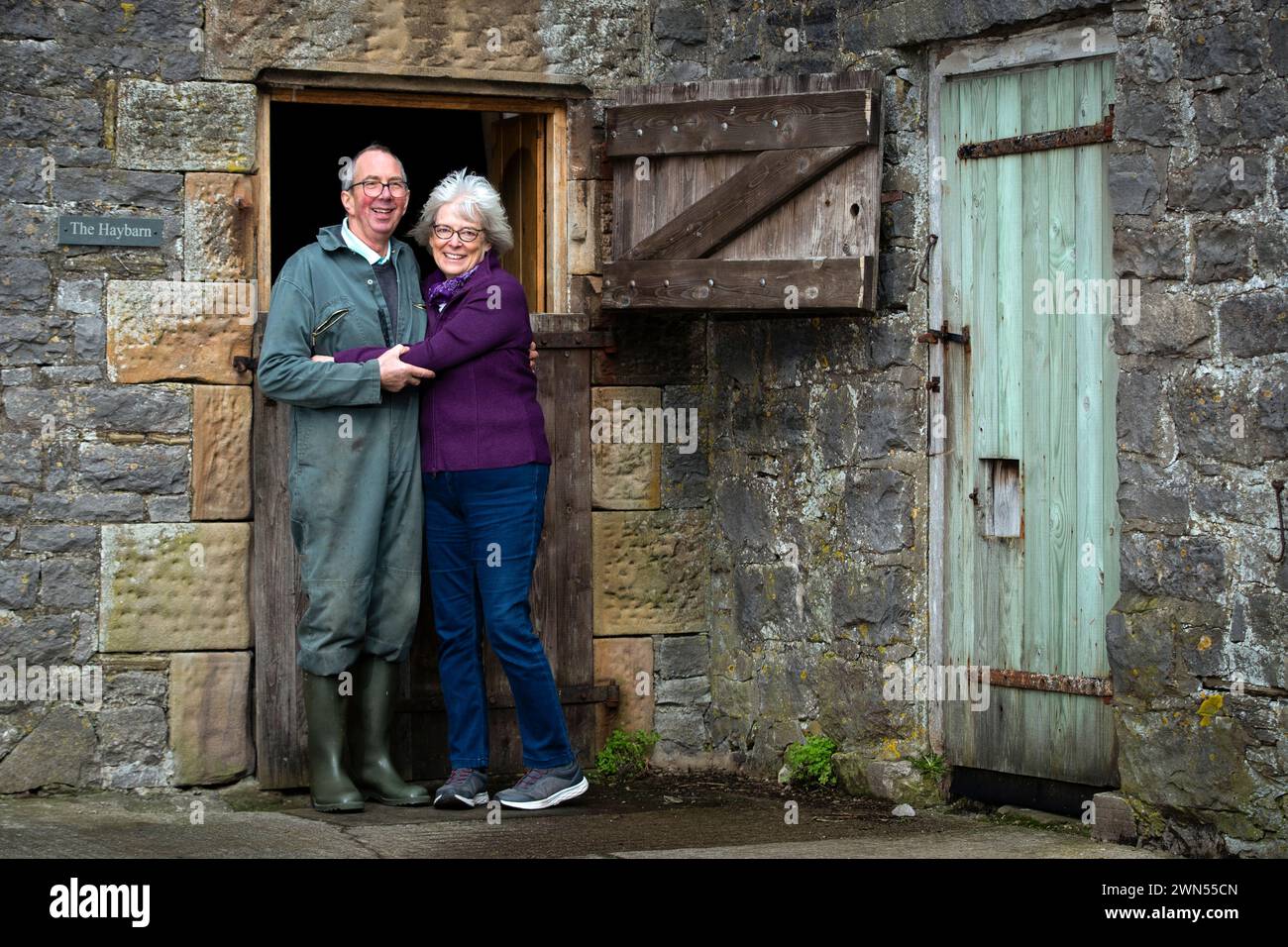 25/02/21 Terry and Sue Prince. Named ÔFarmer TerryÕ her husband ...