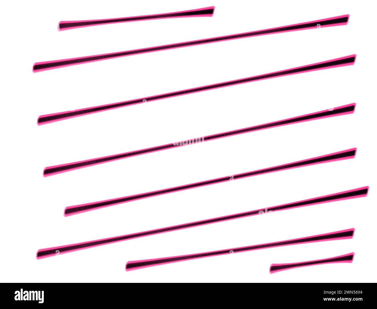 Pink and black slanted line with white background free space. High ...