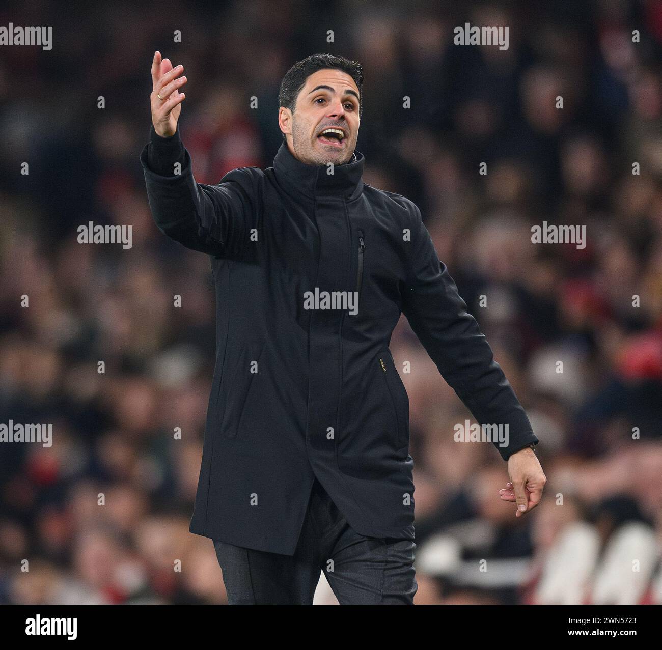 London, UK. 25th Feb, 2024 - Arsenal v Newcastle United - Premier ...