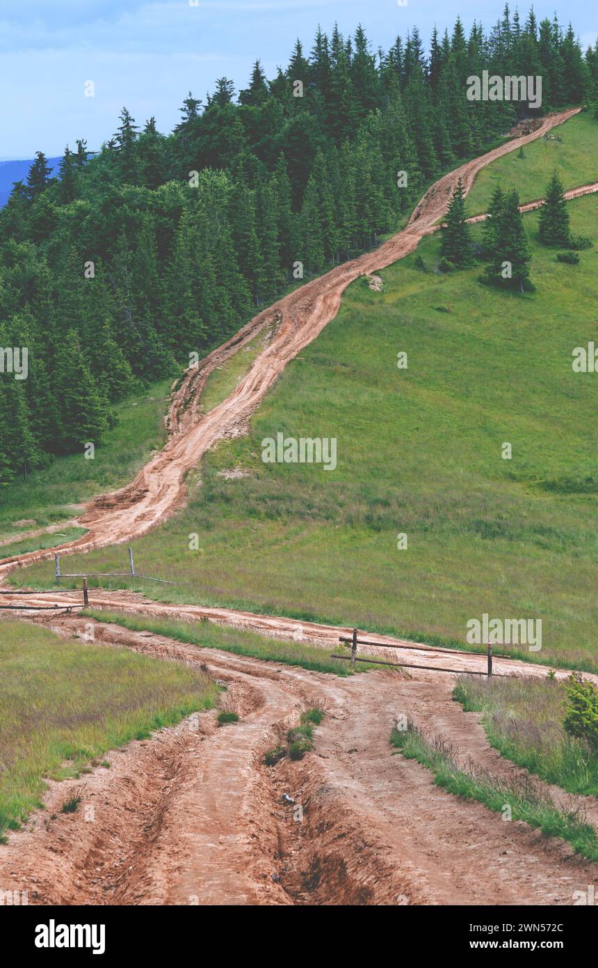 The picturesque route calls for adventure Follow this road as it passes ...
