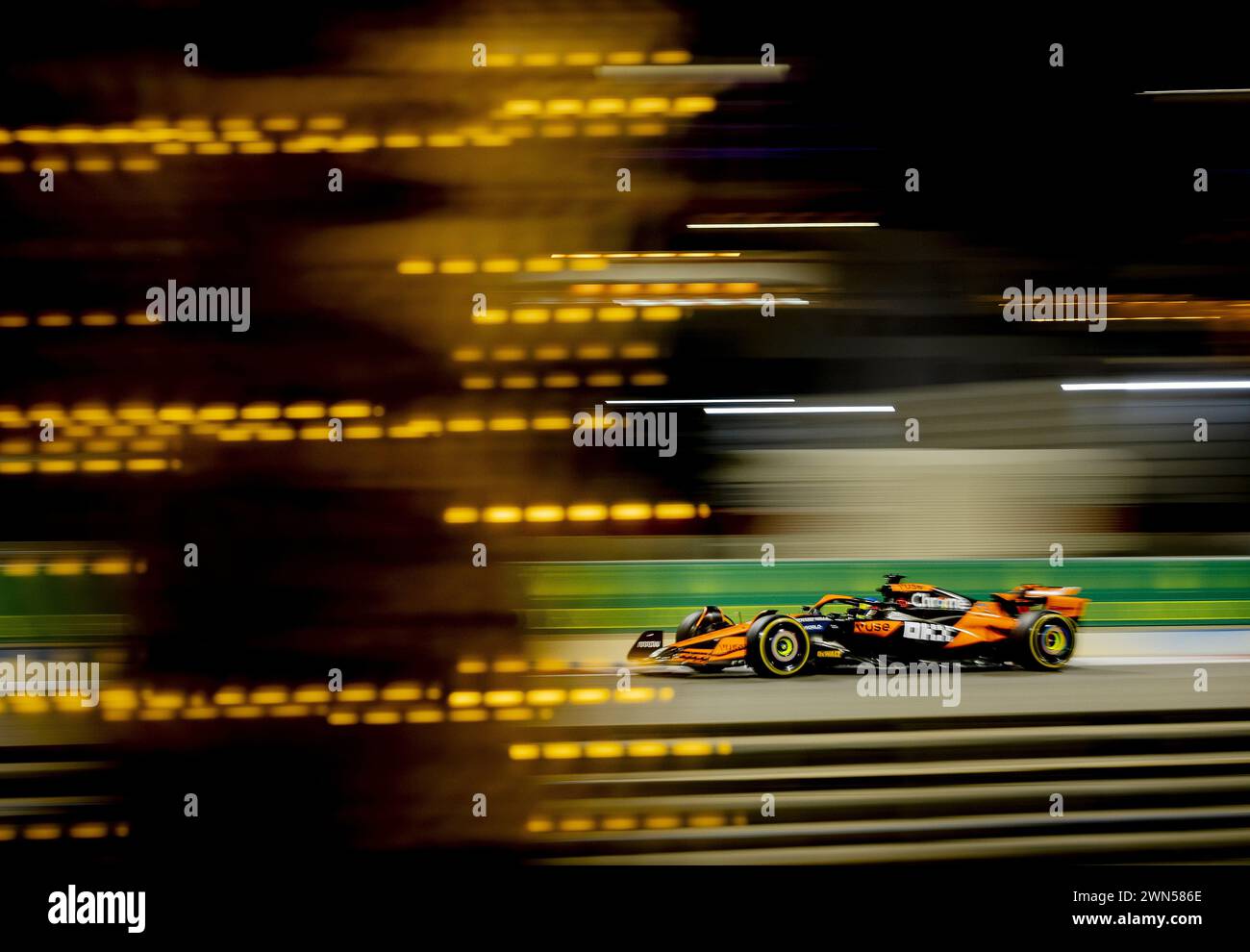 BAHRAIN - Oscar Piastri (McLaren) during the second free practice at ...