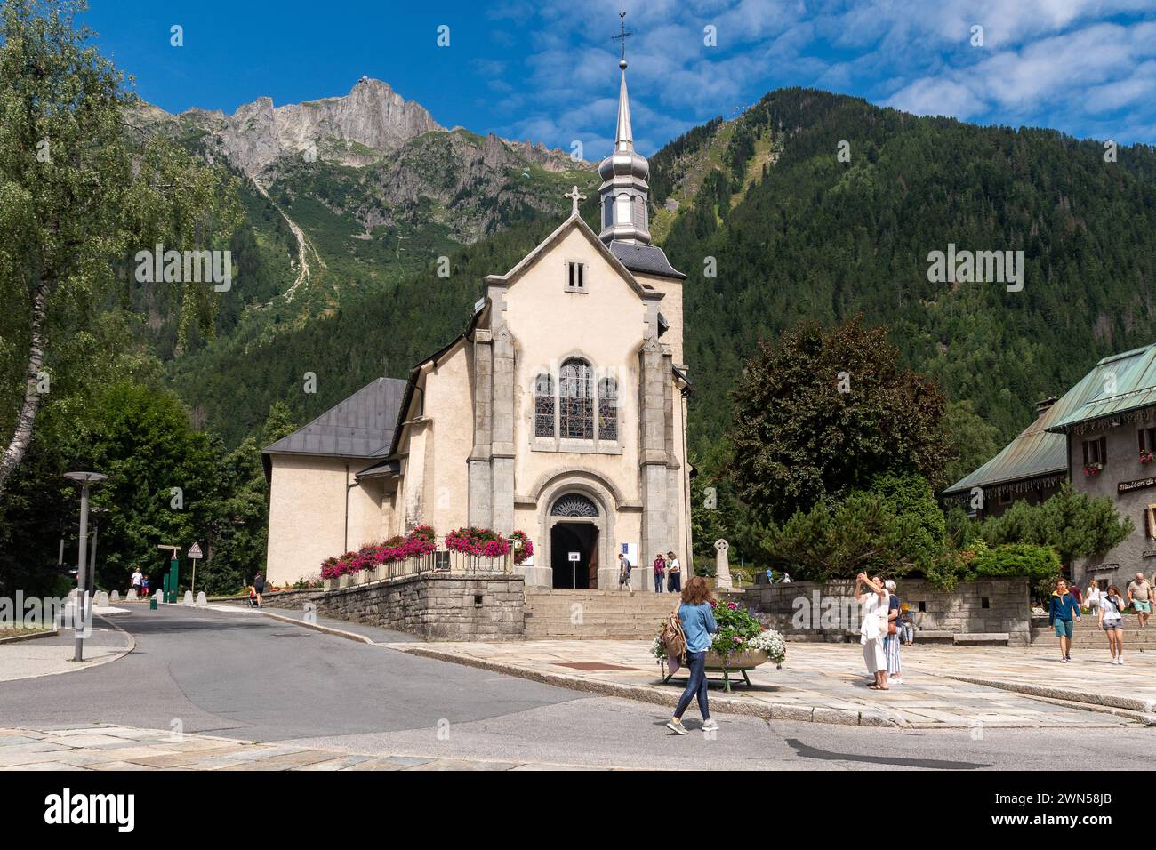The church of Saint Michel (1709-1864), in Savoy Baroque style, in the ...