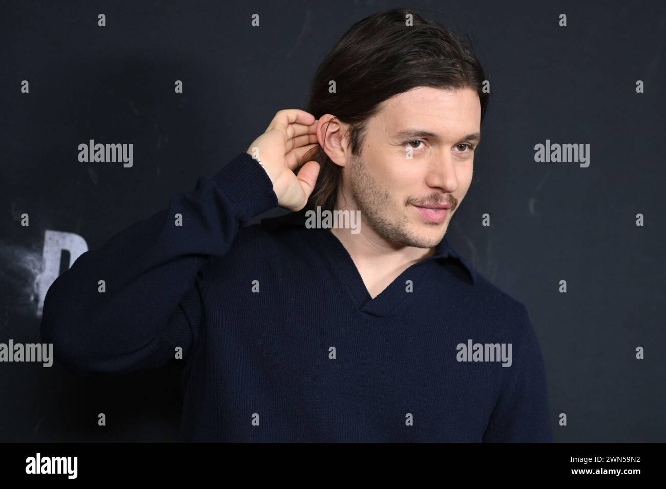 New York, USA. 29th Feb, 2024. Actor Nick Robinson attends Netflix's ...