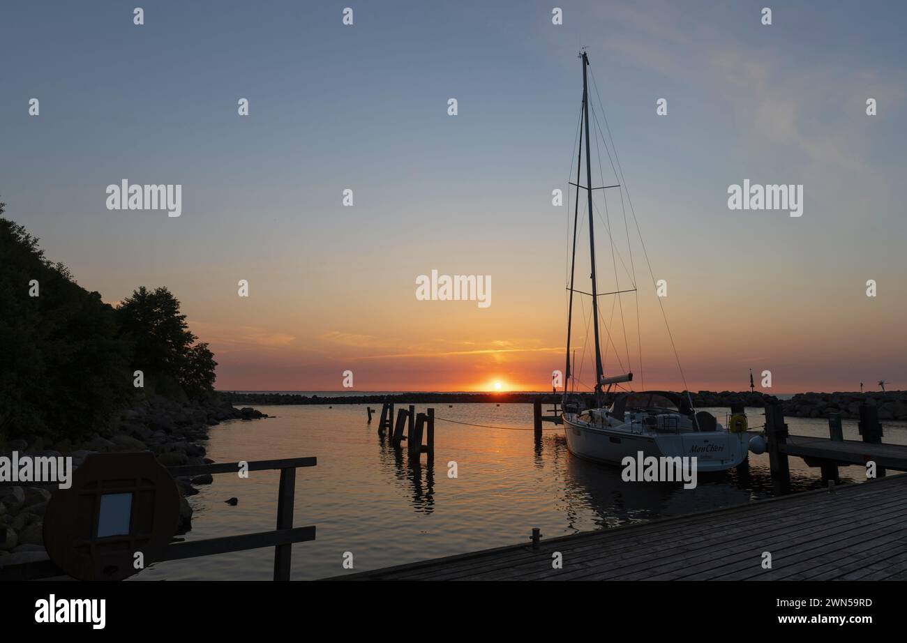Village of Lohme on the German island of Rügen Stock Photo - Alamy