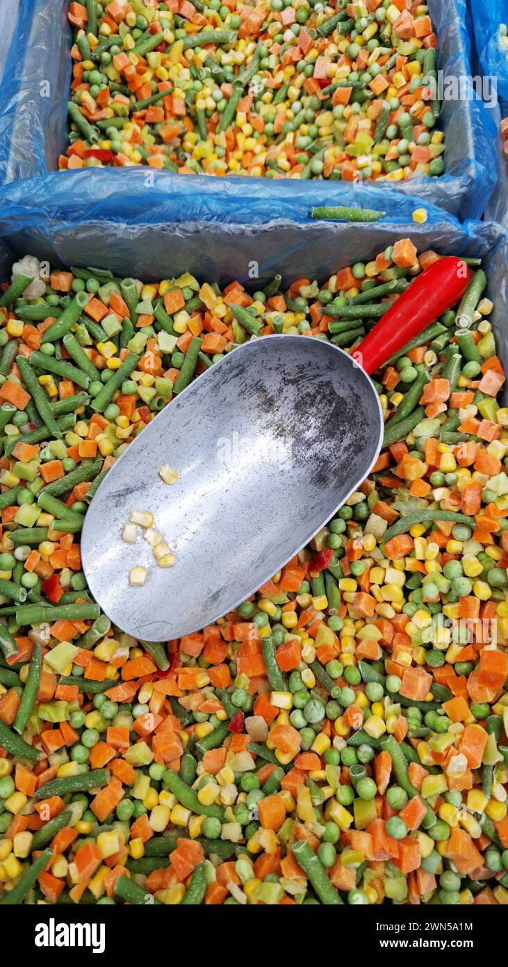 Vegetables for frozen food hi-res stock photography and images - Alamy