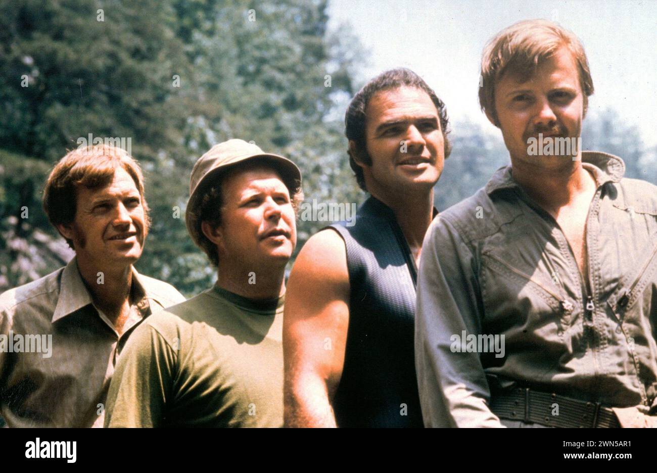 Deliverance Burt Reynolds Jon Voight Ned Beatty Ronny Cox Stock