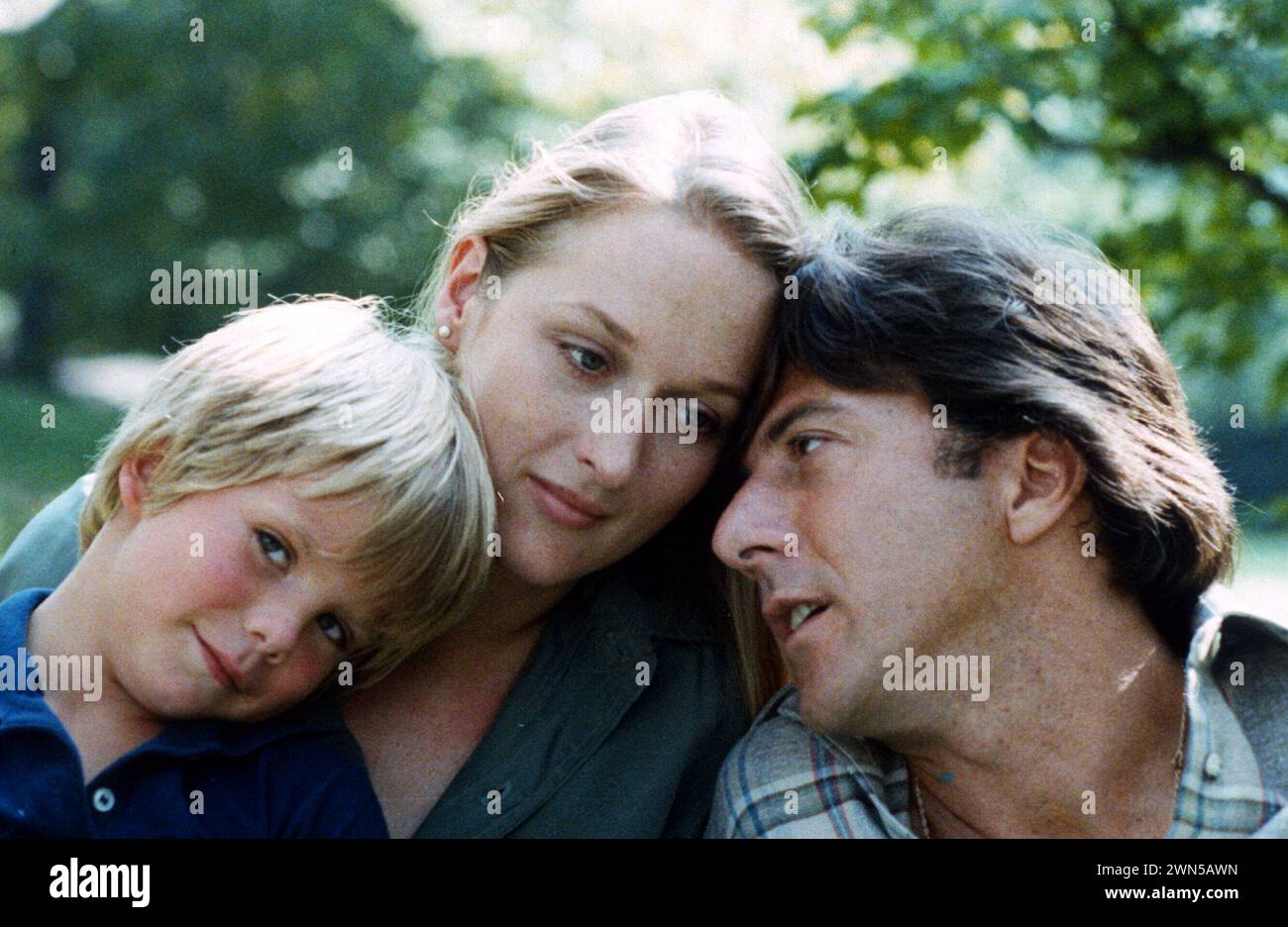 Kramer vs. Kramer Dustin Hoffman, Justin Henry & Meryl Streep Stock ...