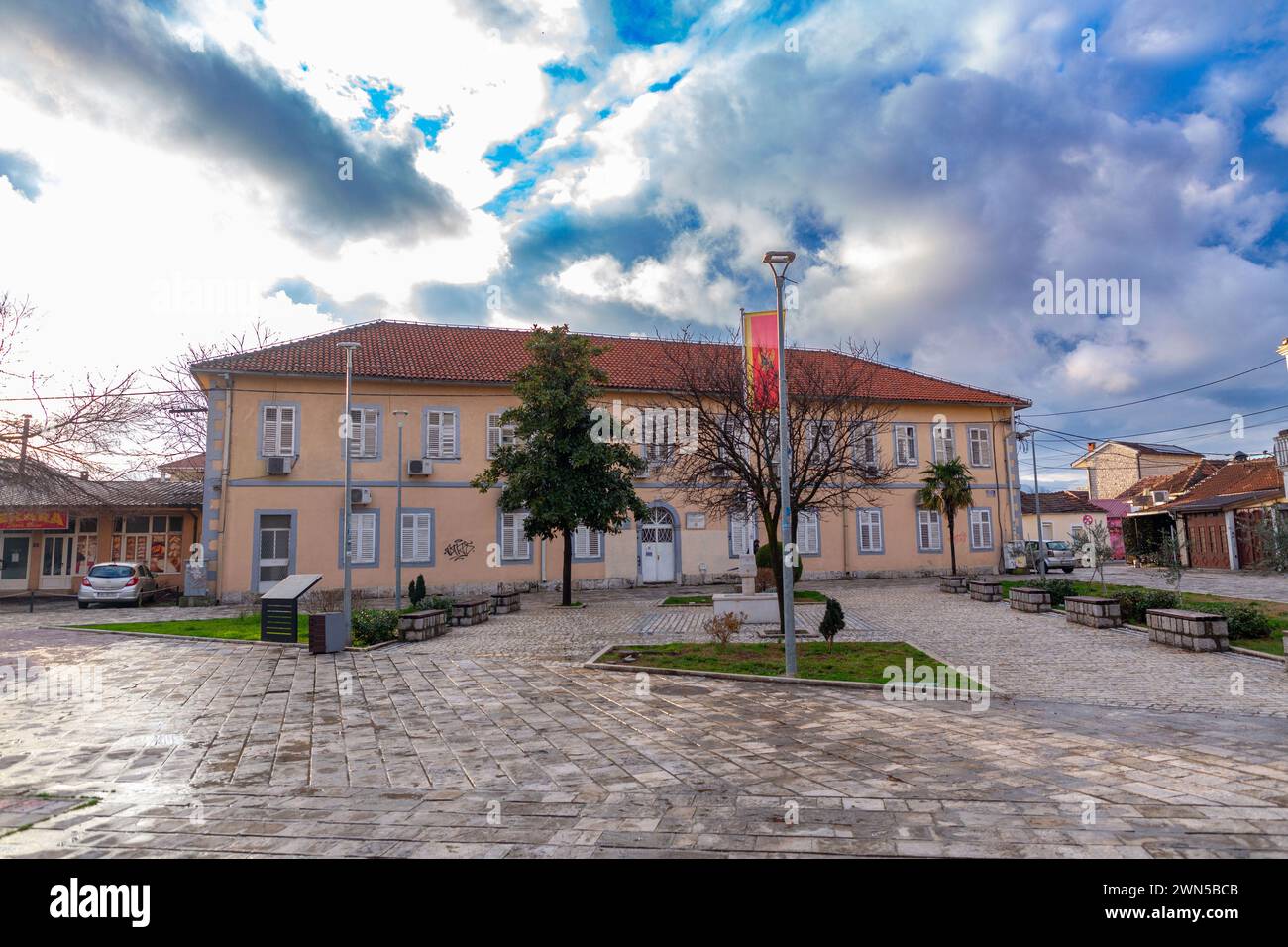 Podgorica, Montenegro - 12 FEB 2024: The Museum of Natural History of ...