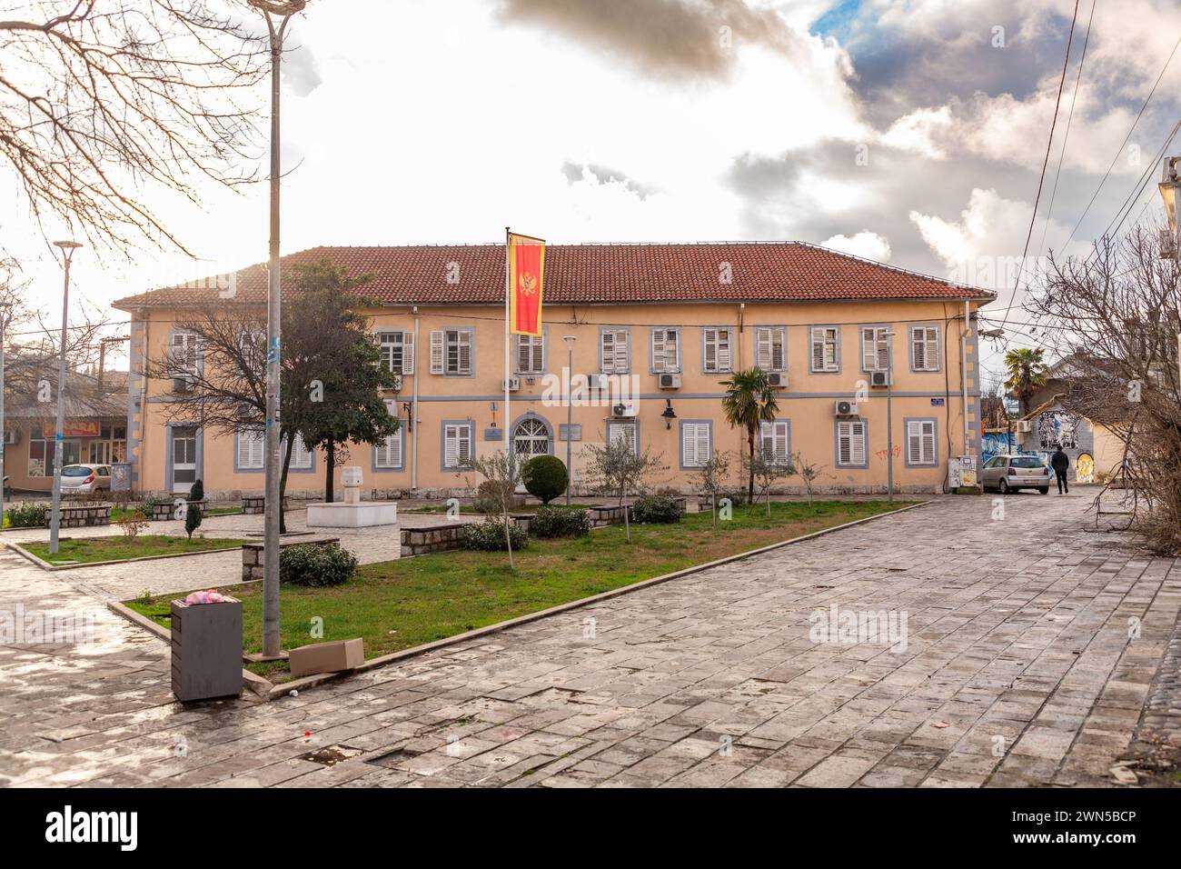 Podgorica, Montenegro - 12 FEB 2024: The Museum of Natural History of ...