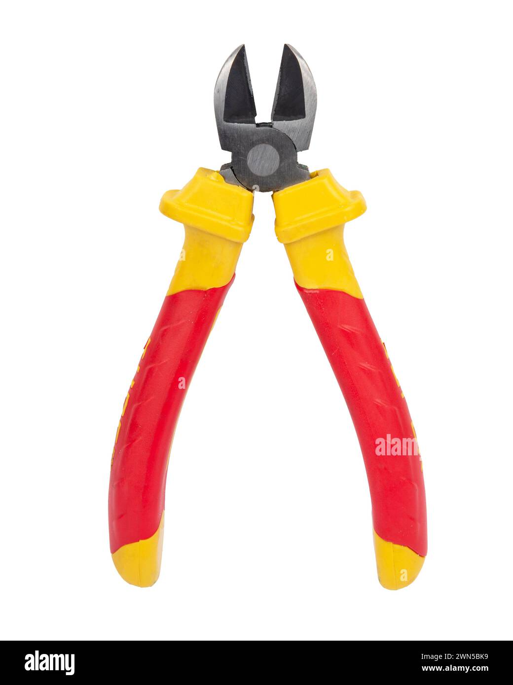 Side cutters isolated on white background with clipping path Stock ...