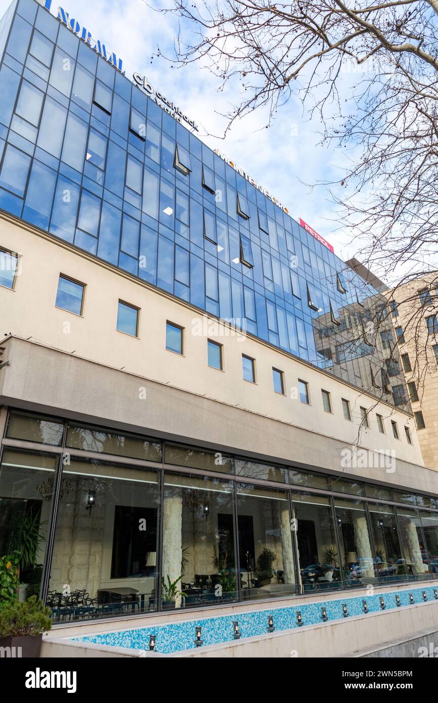 Podgorica, Montenegro - 12 FEB 2024: Hilton Podgroica Crna Gora Hotel ...