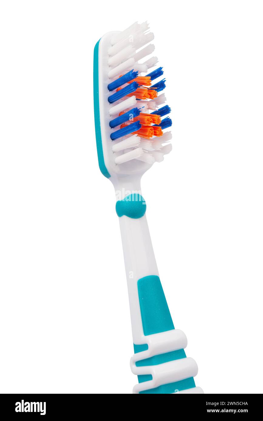 Toothbrush isolated against white background Stock Photo - Alamy