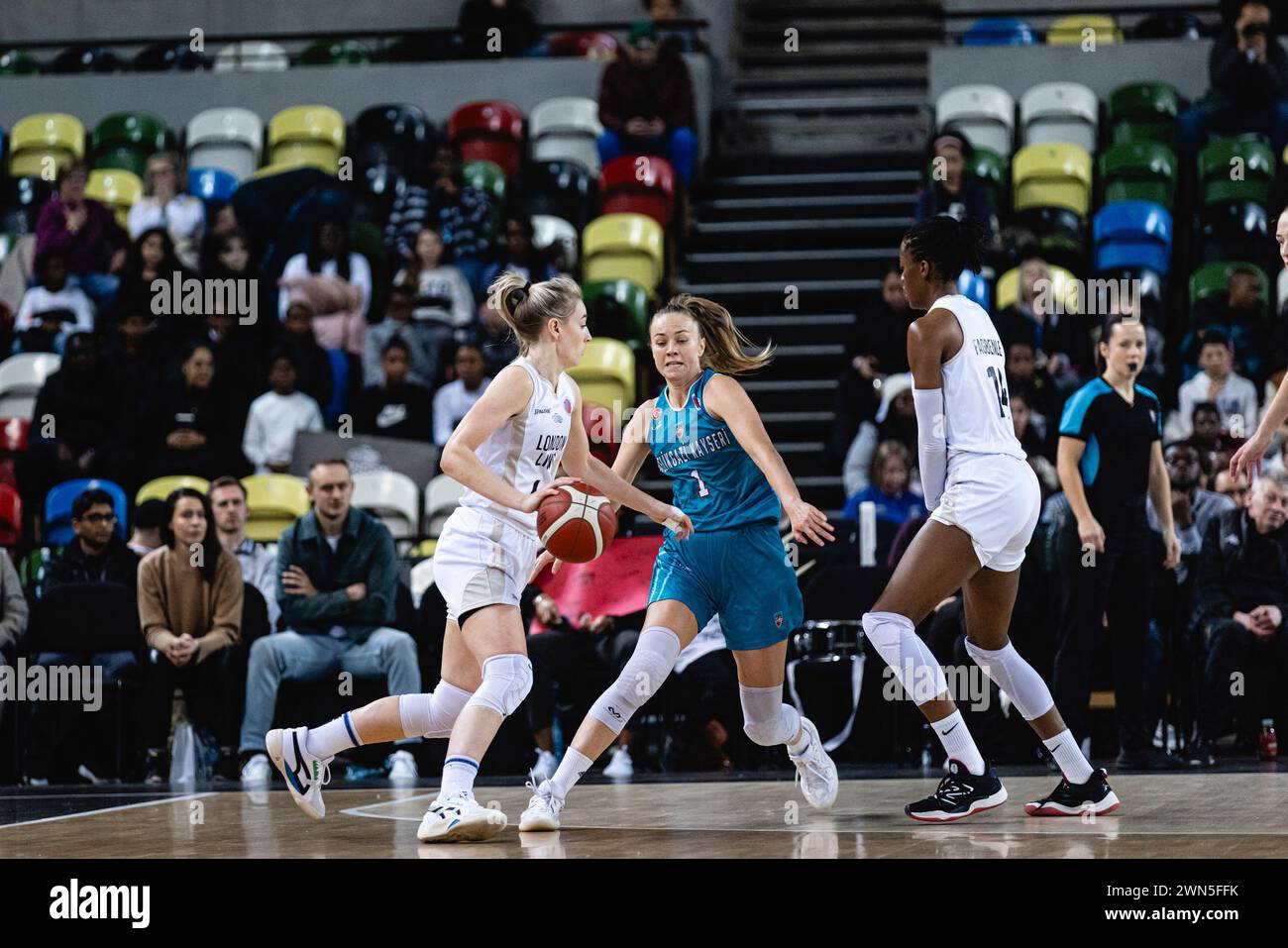 London Lions women defeat Kayseri Basketbol in the second leg of the ...