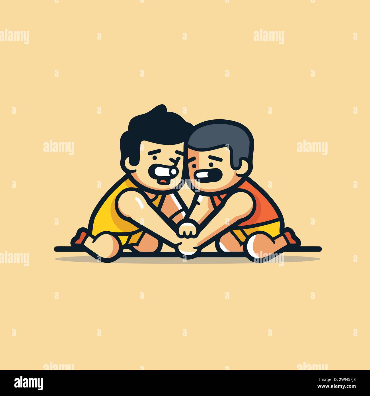 Team hugging Stock Vector Images - Alamy