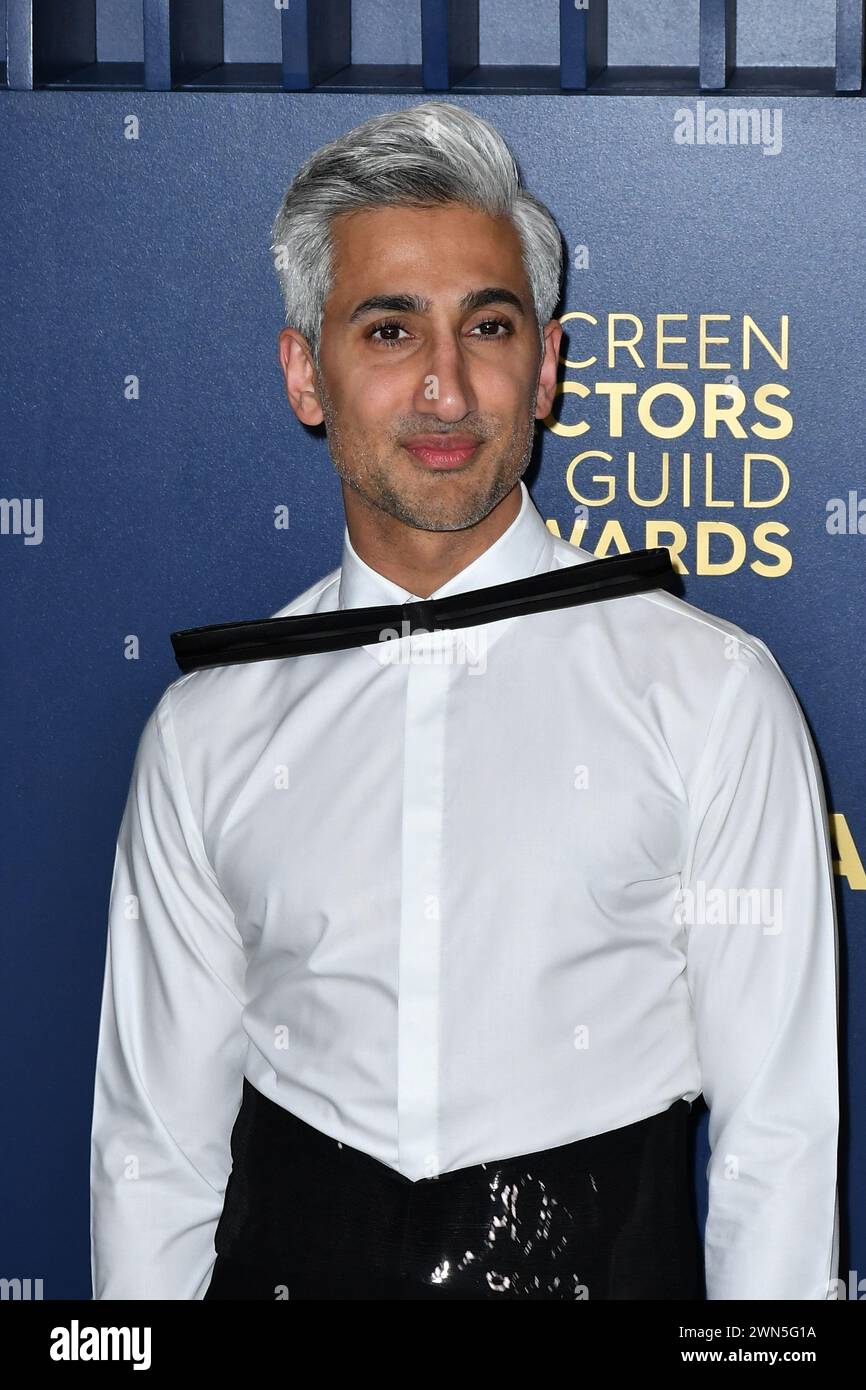 Tan France attends the 30th Annual Screen Actors Guild Awards at Shrine ...