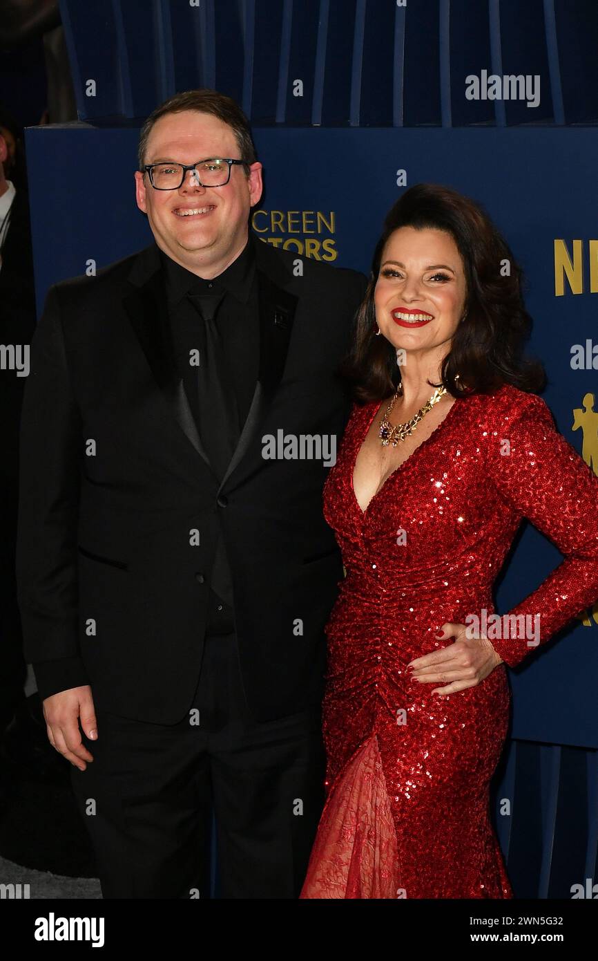 Duncan Crabtree-Ireland, Fran Drescher attends the 30th Annual Screen ...