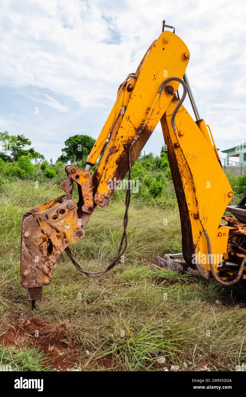 Small Short Jackhammer Stock Photo - Alamy