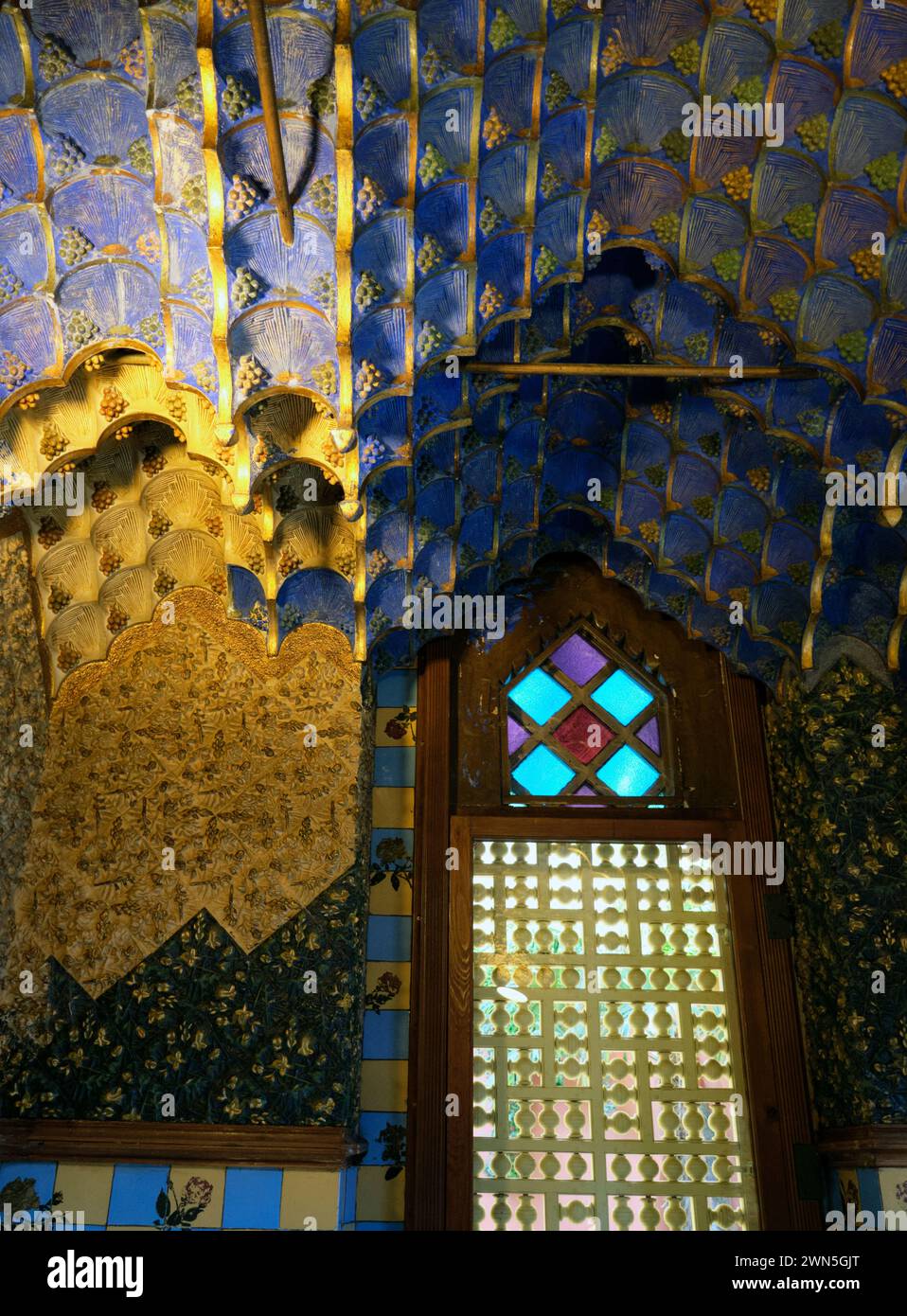 Casa Vicens is the first masterpiece of Antoni Gaudí Stock Photo - Alamy